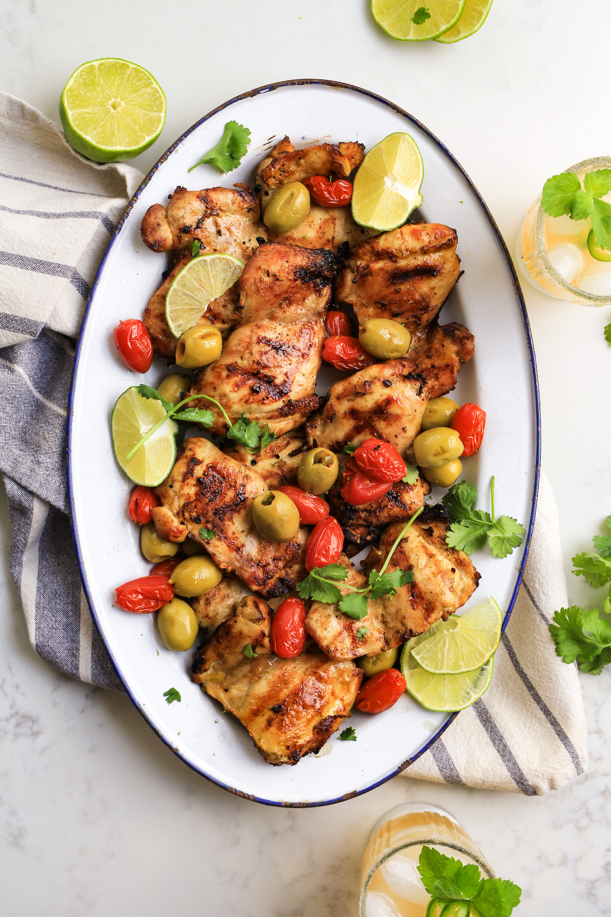 Grilled Tequila Lime Chicken - Fetty's Food Blog