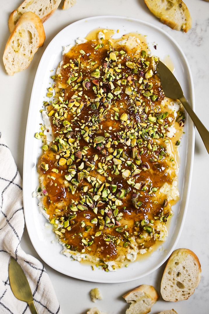 Boursin Fig Dip - Fetty's Food Blog